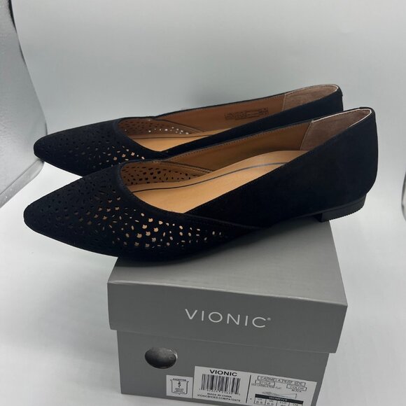 Vionic | Shoes | Brand New Vionic Gem Carmella Perf Black Size 85 | Poshmark